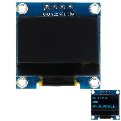 ESP32 and OLED display example
